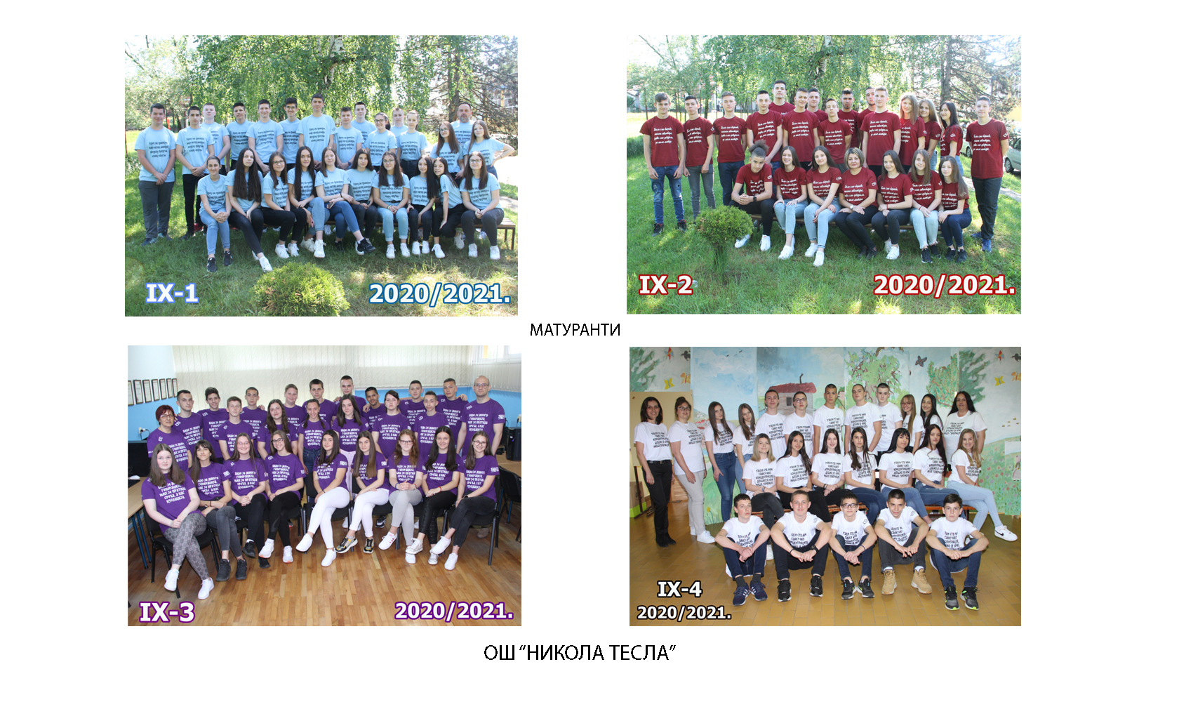 Maturanti OŠ “Nikola Tesla” (FOTO) - Prnjavorinfo.com